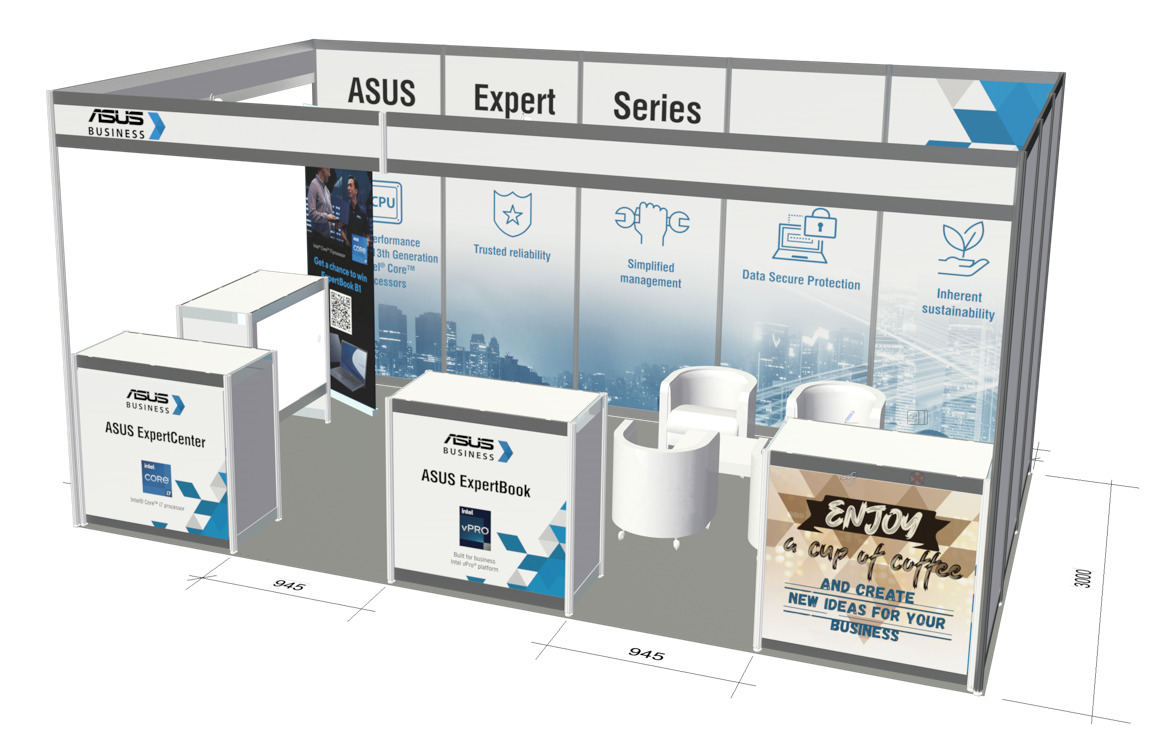 Asus stand visualization | Files.fm.